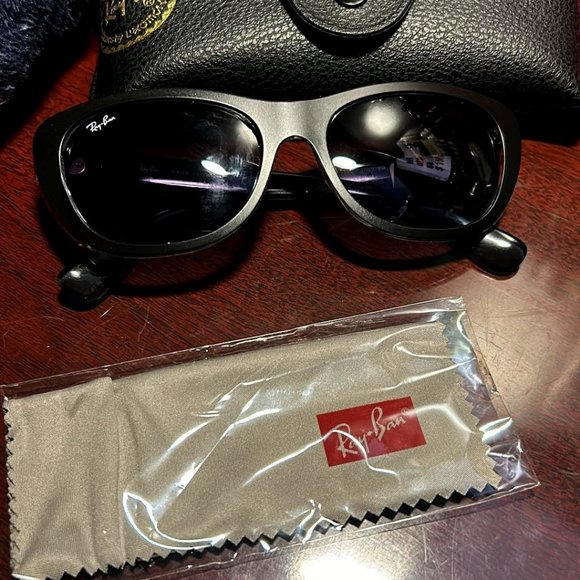 Ray-Ban | Accessories | Rayban Rb 4227 Sunglasses Matte Black Brand New ...